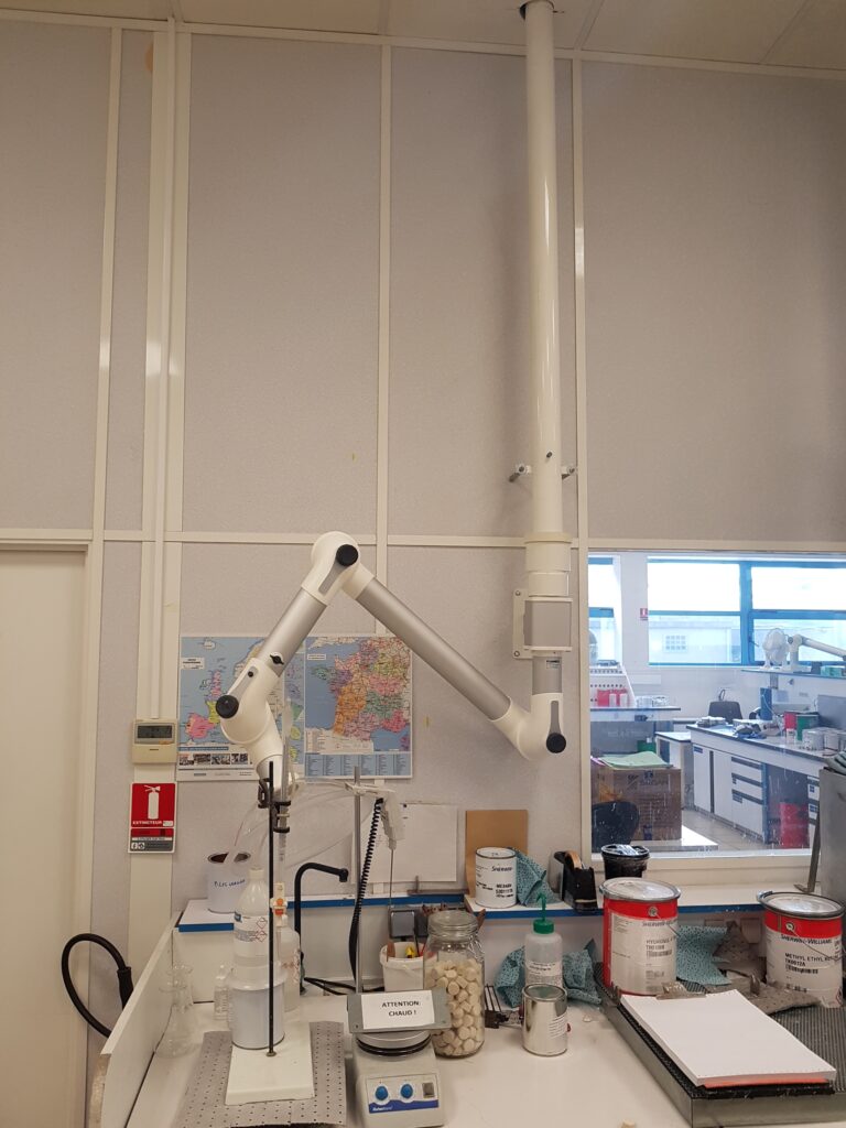 Maintenance : remplacement bras d'aspiration - Ventelis